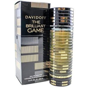 davidoff the brilliant game men's eau de toilette spray, 3.4 ounce