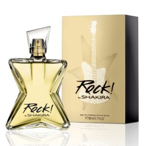 shakira rock for women - long lasting - fresh, femenine and dynamic fragance - floral and fruity notes - ideal for day wear - (2.7 fl oz)