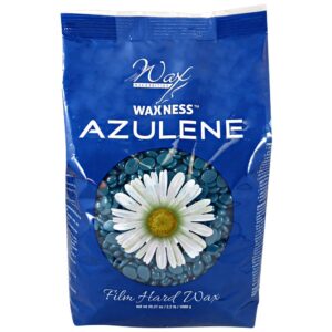 waxness wax necessities film hard wax beads azulene 2.2 pound