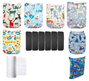 lilbit baby reusable pocket cloth diapers (ymxzh6k01)