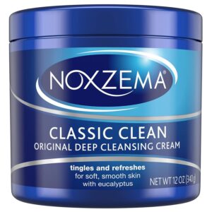 noxzema classic clean cleanser, original deep cleansing, 12 oz