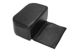 black barber child booster seat cushion beauty salon spa equipment styling chair