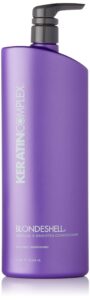 keratin complex keratin complex blondeshell debrass and brighten conditioner, 33.8 ounce, 33.8 ounce