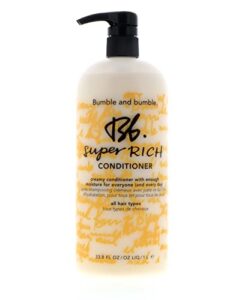 bumble and bumble super rich conditioner, 33.8-ounce pump bottle