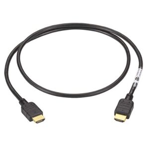 black box 6.5ft evhdmi01t-002m hdmi to hdmi m/m pvc 28awg cable