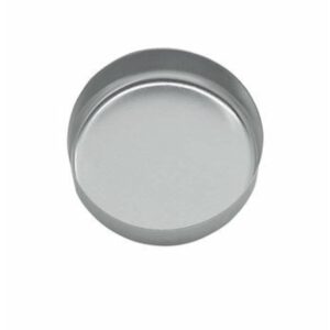 cole-parmer aluminum smooth-walled weighing dishes, 80 ml, 100/pk