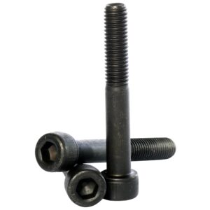 bolt base (5mm) m5 x 120 black 12.9 grade high tensile hex socket cap screws self colour allen bolts din 912 - 10 pack