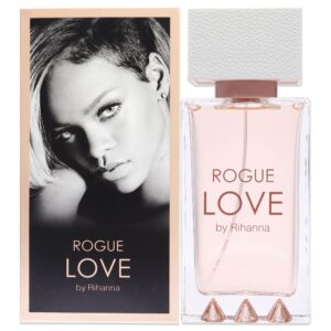 rihanna rogue love eau de parfums for women, 4.2 ounce