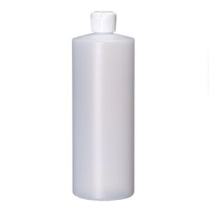 10 pack - empty plastic bottles - refillable cylinder multi purpose plastic bottles - bulk - 32 oz