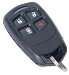 honeywell ademco 5834-4 four-button wireless key remote