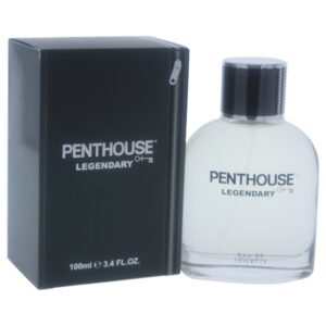 penthouse legendary eau de toilette spray for men, 3.4 ounce