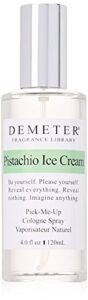 demeter colonge spray for unisex, pistachio ice cream, 4 ounce