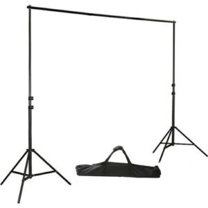 ephotoinc 8.5ft x 10ft photography studio backdrop photo video support system 2 background stands 4 adjustable cross bars carrying case kit gg804