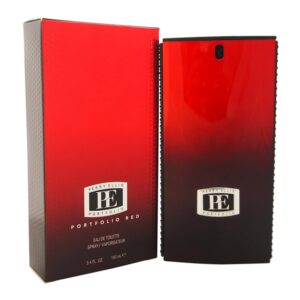 perry ellis portfolio red eau de toilette spray for men, 3.4 ounce, opi nail lacquer-amazon amazoff