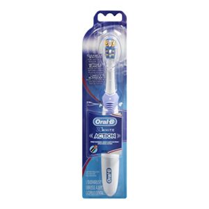 oral-b 3d white action battery power electric toothbrush