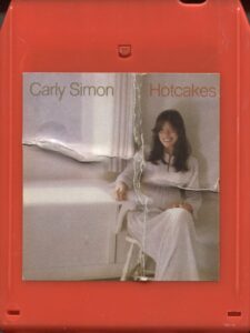 carly simon: hotcakes - 8 track tape