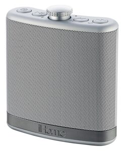 ihome ibt12sc rechargeable flask shaped bluetooth stereo speaker