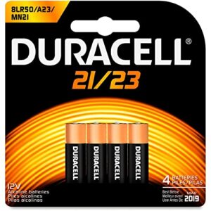 duracell coppertop alkaline 21/23 batteries-4 ct