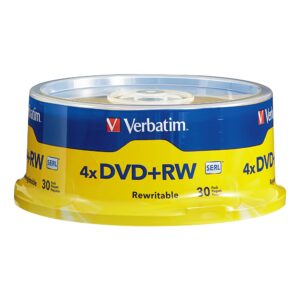 vtm94834 - verbatim 94834 4.7gb 4x dvd+rws, 30-ct spindle