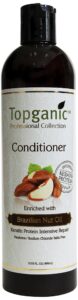 topganic conditioner with brazil nut oil, 13.5 ounce