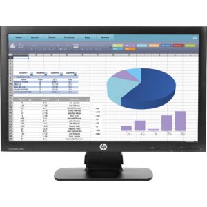 hp business k7x27a8#aba 20" p202 led monitor