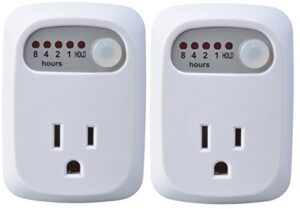 simple touch c30004-multi-2p original auto shut-off safety outlet, multi setting 2 count