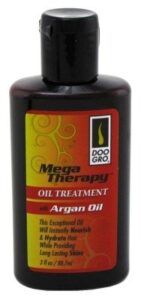 doo gro mega therapy oil treatment with argan oil 3 oz