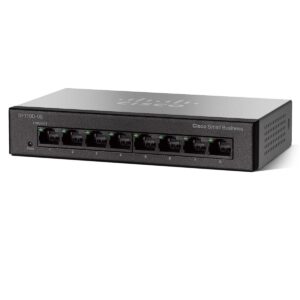 cisco sf110d-08 unmanaged switch, 8 ports 10/100 desktop, limited lifetime protection (sf110d-08-na)