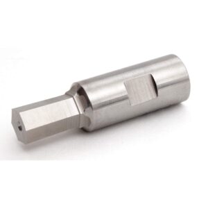 1/8" x 1-1/4" square rotary punch broach