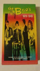 the b-52's 1979-1989 (vhs video) 1990