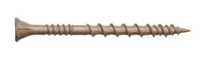 simpson strong-tie hckdsvt3s deck-drive dsv wood screw (collated) — 10 x 3 in. t25 6-lobe, tan (500-qty)