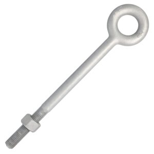 7/8" x 12" galvanized regular eyebolt