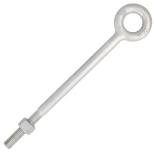 5/8" x 10" galvanized regular eyebolt