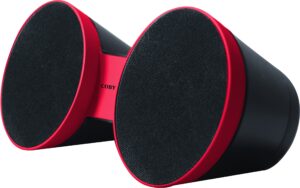 coby drum bluetooth speaker (red)