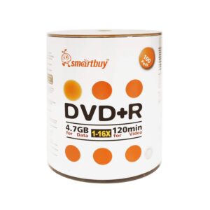 smart buy 600 pack dvd+r 4.7gb 16x logo blank data video movie recordable disc, 600 disc 600pk