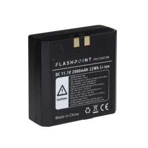 flashpoint battery for the zoom li-on flash (vb-18)