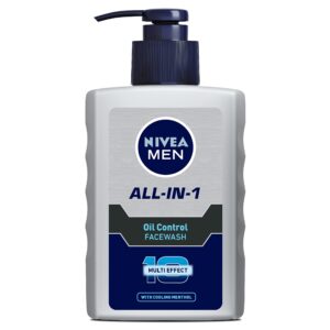 nivea men oil control all in one face wash - 150ml