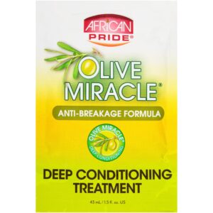 african pride olive miracle deep conditioning treatment 1.5oz