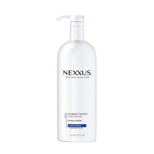 nexxus humectress moisturizing conditioner for dry hair ultimate moisture silicone-free, moisturizing proteinfusion with elastin protein and green caviar 44 oz