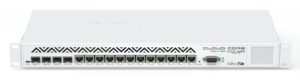 mikrotik routerboard ccr1036-12g-4s extreme performance cloud core router with twelve-10/100/1000 ethernet ports, 4 sfp ports and routeros level 6 license