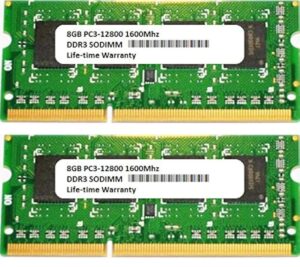 16gb 2x8gb ram memory sodimm for dell inspiron 15 (3521) laptop notebook