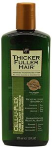 thicker fuller hair revitalizing shampoo, 12 ounce