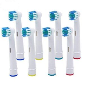 8pcs replacement brush heads compatible with oral-b electric toothbrush professional care