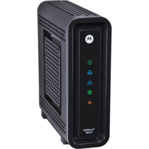 arris surfboard max plus (8x4) docsis 3.0 cable modem, approved for cox, spectrum, xfinity & more