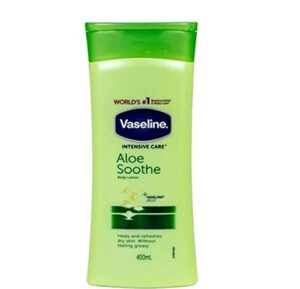 vaseline intensive care aloe soothe body lotion 400ml