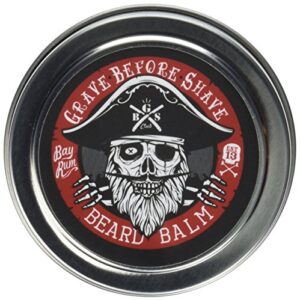 grave before shave™ bay rum beard balm (4 oz)