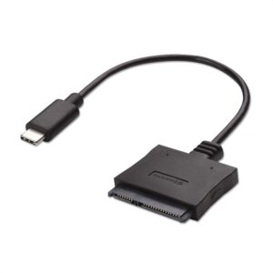 cable matters usb c to sata adapter (usb-c to sata gen 2 10gpbs) thunderbolt 4 / usb4 / thunderbolt 3 port compatible - 10 inches