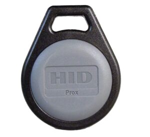 hid corporation 1346 proxkey iii key fob proximity access card keyfob, 1-1/4" length x 1-1/2" height x 15/64" thick (10)