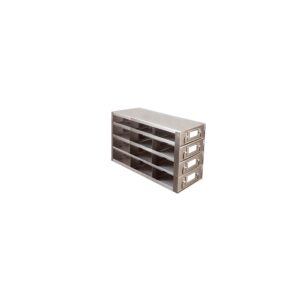 dura rack xpress ud-342 stainless steel freezer drawer rack for 2" boxes