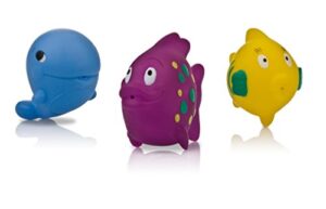 nuby fun fish squirters - 3 pack